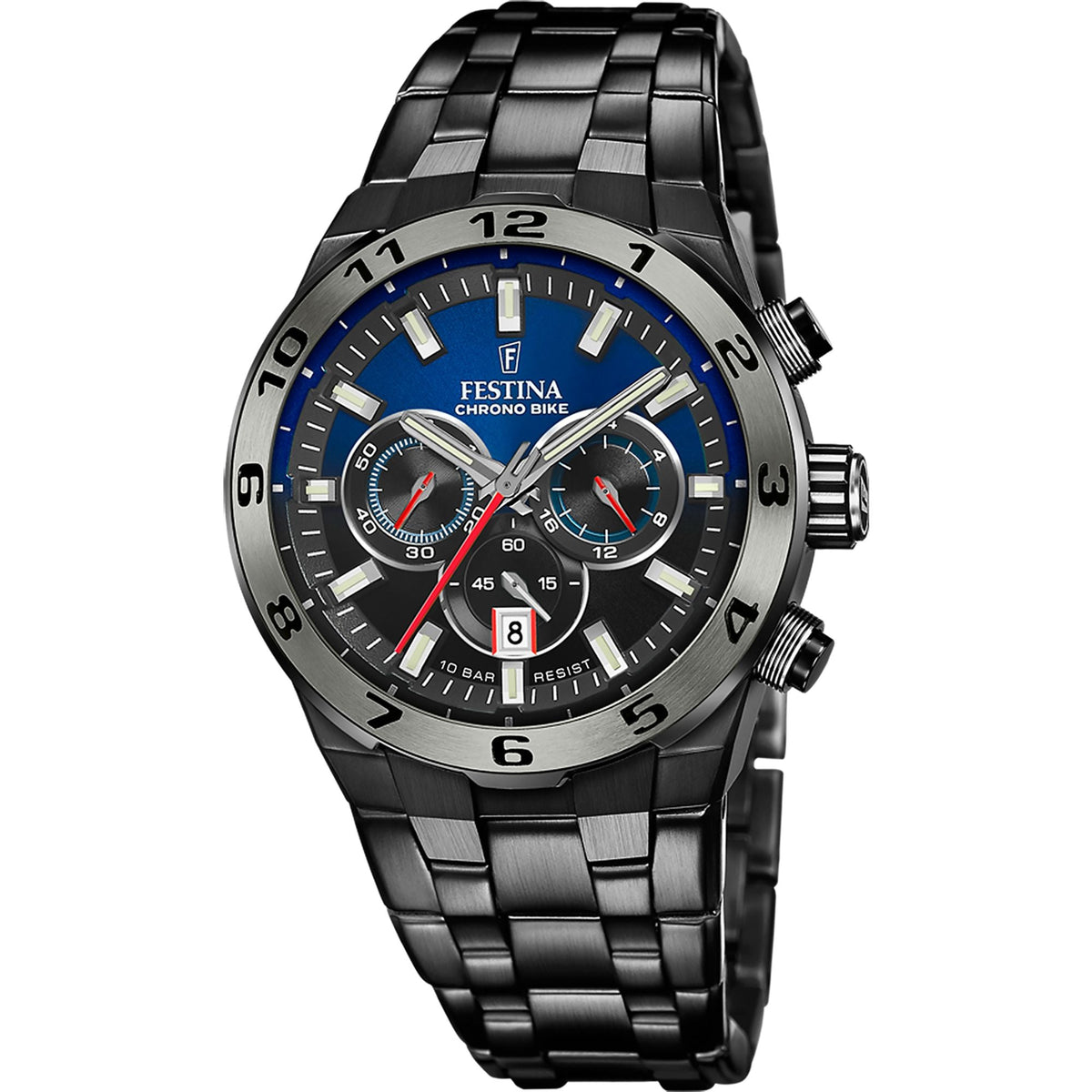 Festina Chrono Bike Stainless Steel Chronograph Mens Watch I Model F20 ...